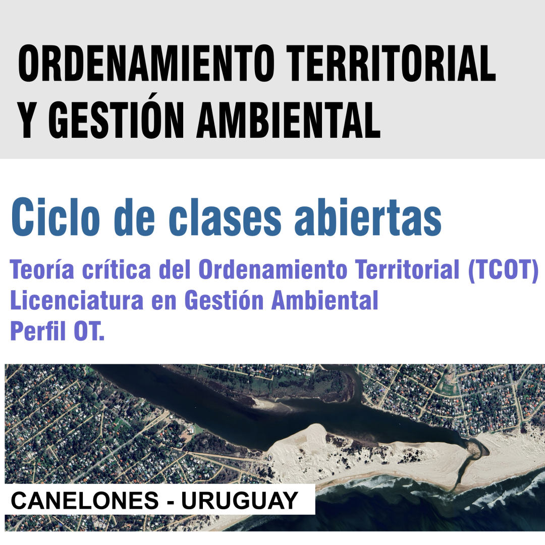 Ciclo de clases abiertas del curso Teoría Crítica del Ordenamiento ...