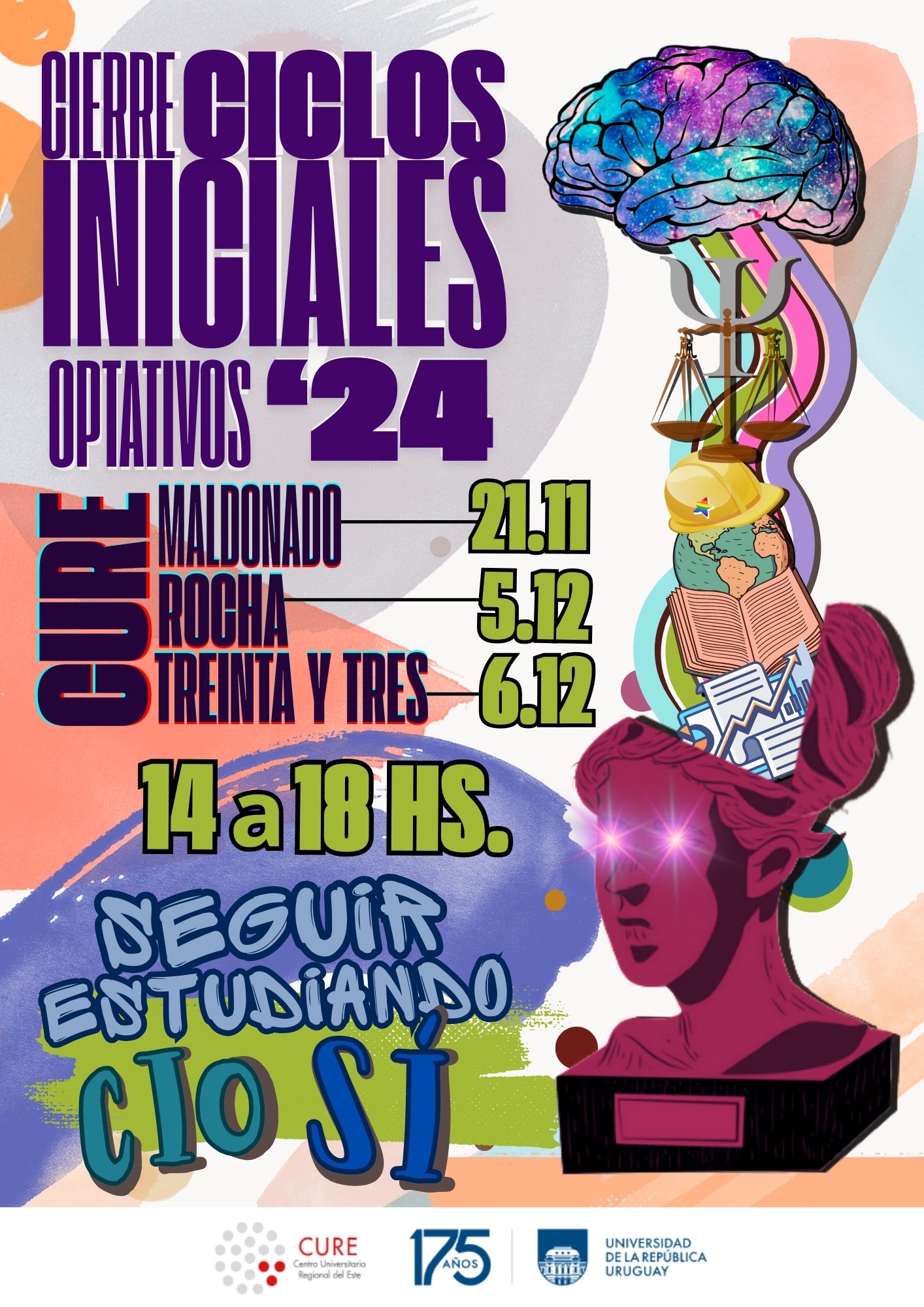 “CIO – Si seguir estudiando”: Jornadas de cierre de cursos CIOs – CURE